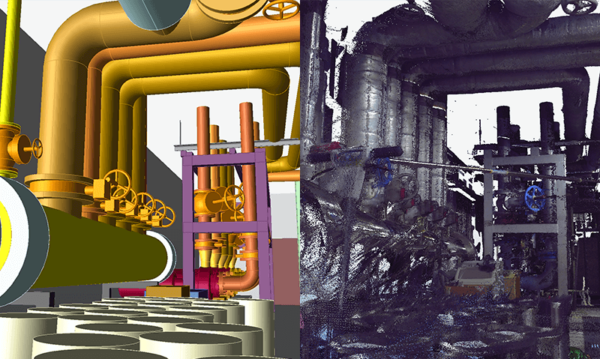 プラント・設備の点群から3次元モデルを作成 | ClassNK PEERLESS | 株式会社アルモニコス